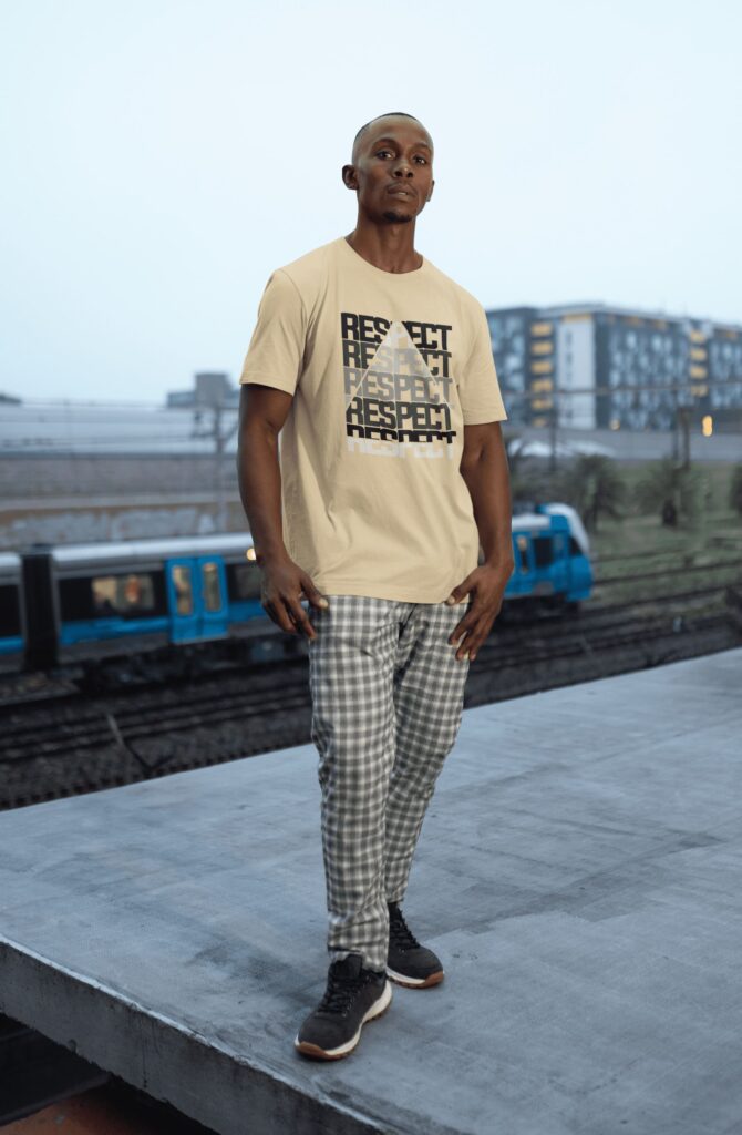 Playera Respect – Steel Wolf